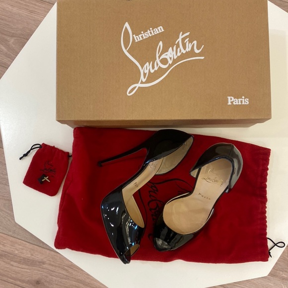 Christian Louboutin | Shoes | Christian Louboutin Madame Claude Patent ...